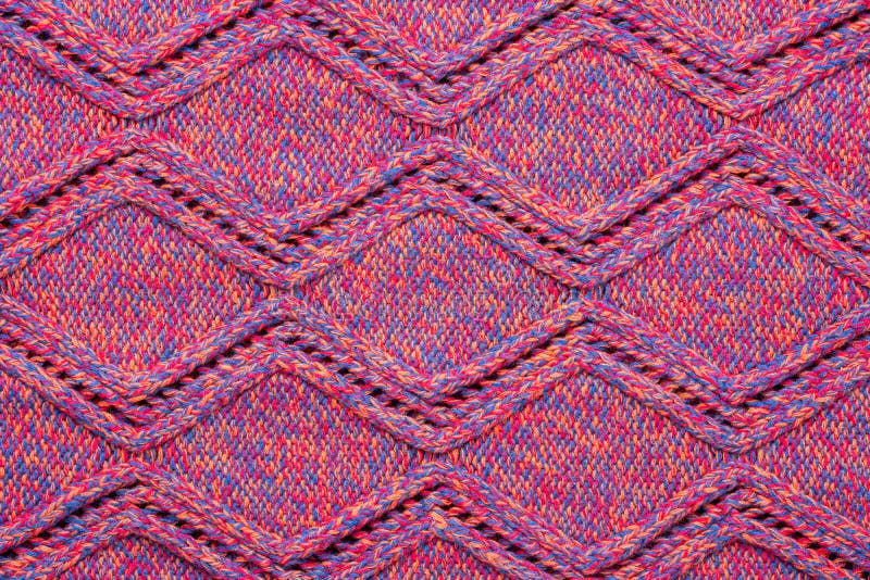 Pink Melange Knitted Sweater Texture Stock Photo - Image of hobby, knit ...
