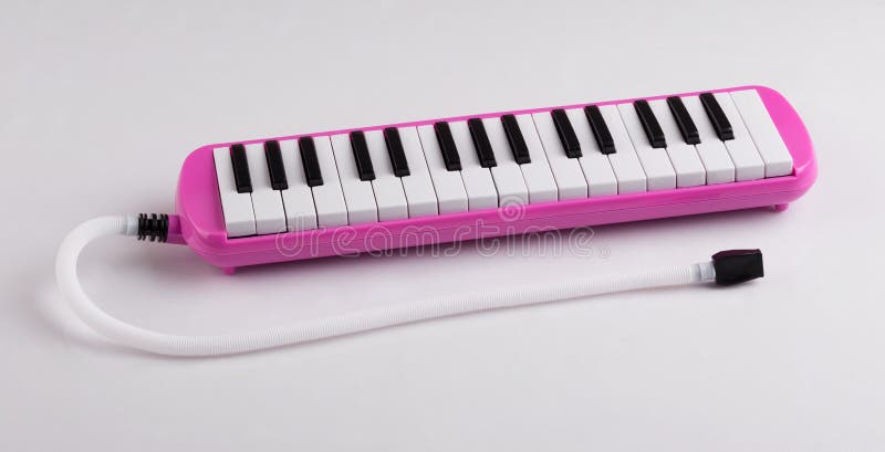 Pink Melodeon Music Instrument Stock Photo - Image of learning ...