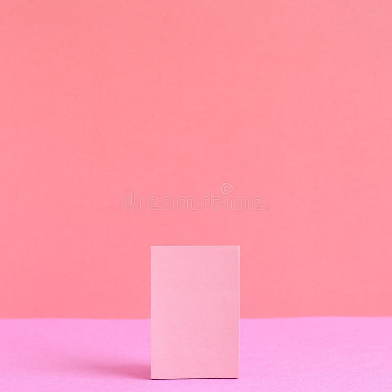 Pink Memo Paper, Sticky Notes on Pink Background Stock Image - Image of ...
