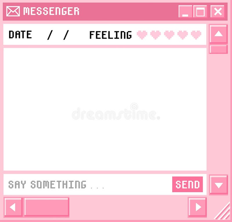 Pink memo stock illustration. Illustration of line, font - 274303041