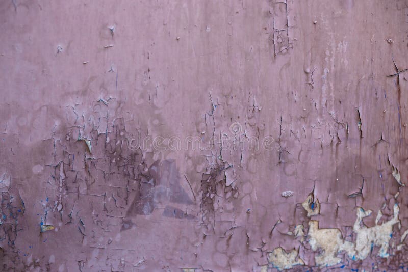 Pink Messy Wall Stucco Texture Background. Decorative Wall Paint Stock ...
