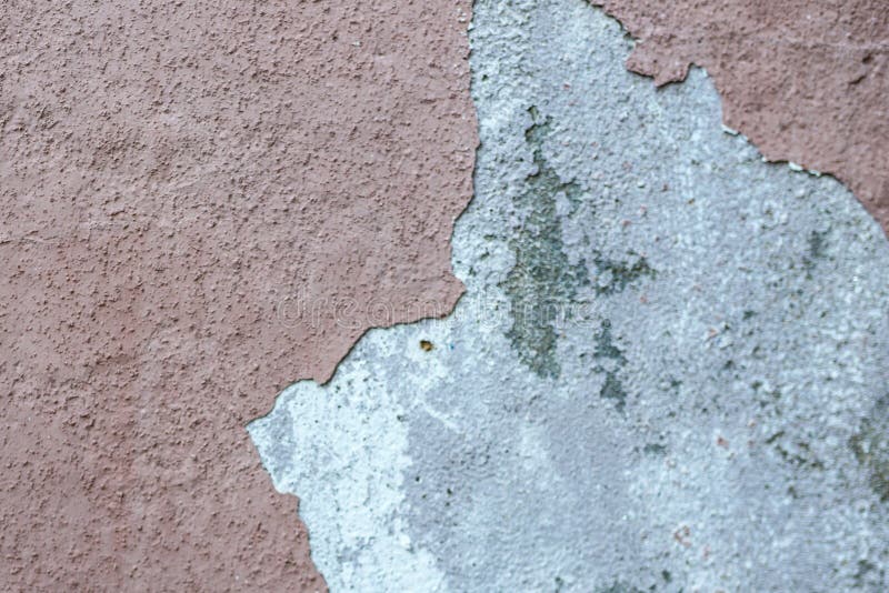 Pink Messy Wall Stucco Texture Background. Decorative Wall Paint Stock ...