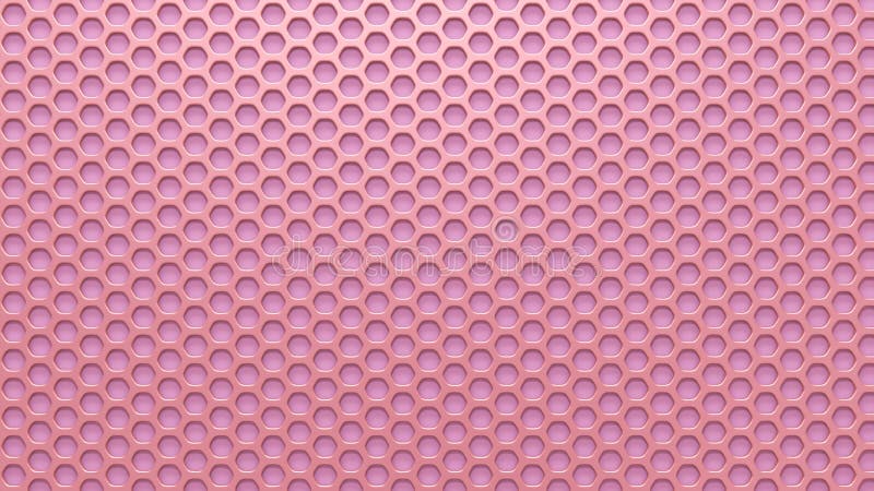 Pink, Metal Grill Background. 3d Illustration, 3d Rendering Stock ...