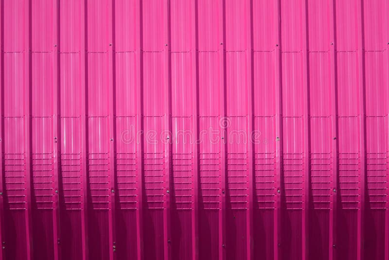 Pink Metal Sheet Pattern Vertical Line Design Stock Photos - Free ...