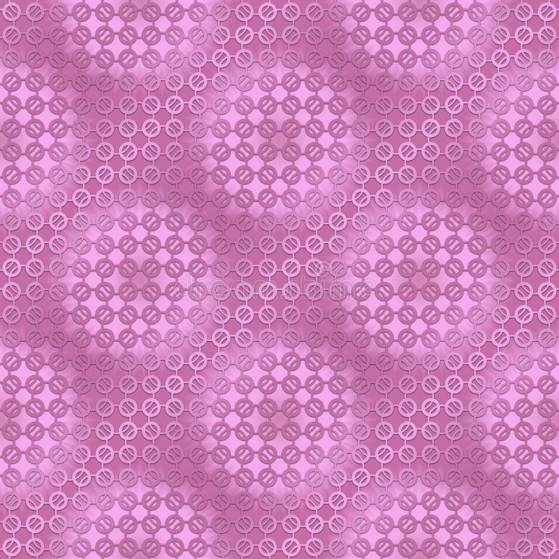 Pink Metallic Regular Seamless Pattern. Metal Foil with Pattern Stock ...