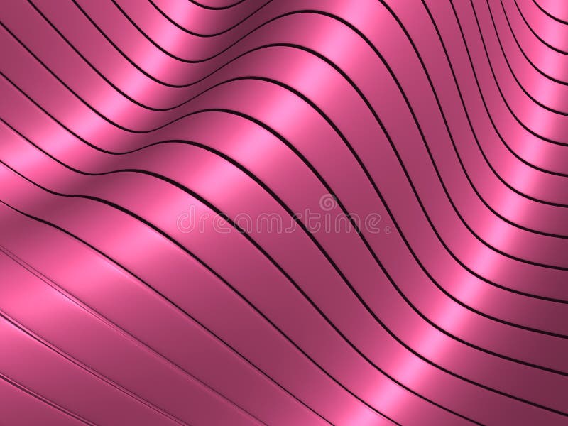 Pink Metallic Modern Geometric Pattern and Background Stock Vector ...
