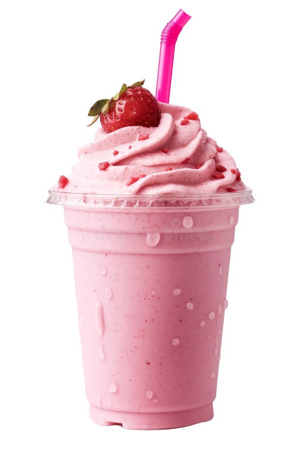 813 Strawberry Milkshake Plastic Cup Stock Photos - Free & Royalty-Free ...