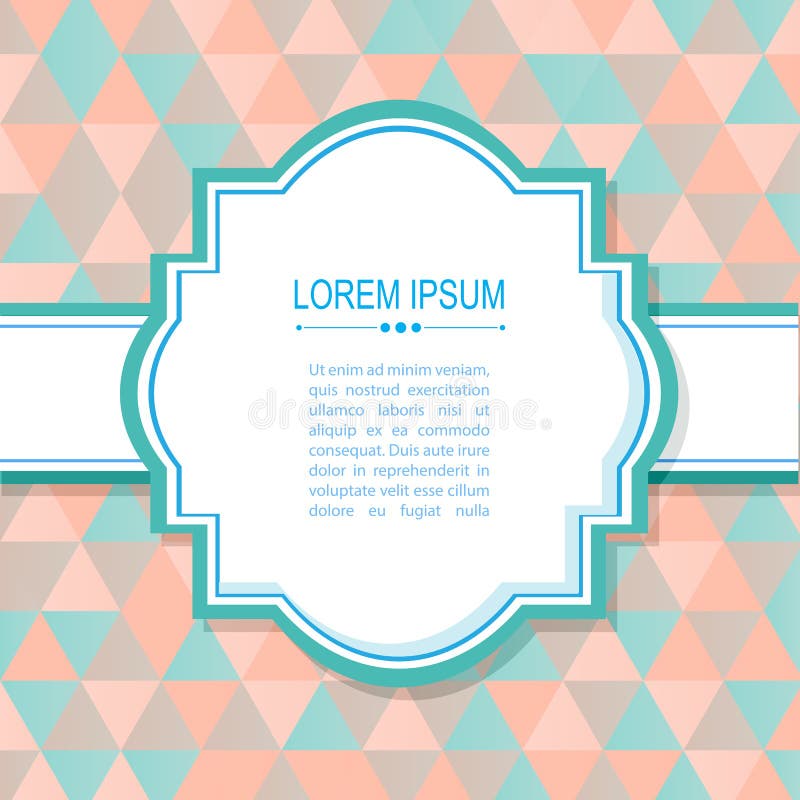 Pink mint border stock vector. Illustration of colors - 75302336