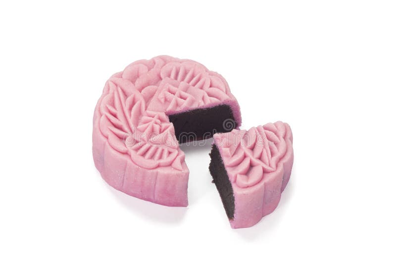 Purple mooncake stock photo. Image of culture, asia, bake - 20898114