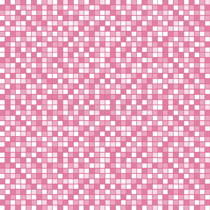Pink Mosaic Tiling stock illustration. Illustration of decorative ...
