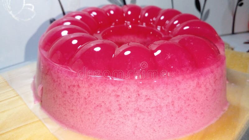 Pink Moss Pudding for Dining Stock Image - Image of moss, pink: 250731747