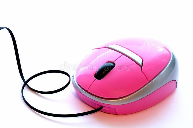 Pink Mouse stock photo. Image of object, input, technology - 11007016