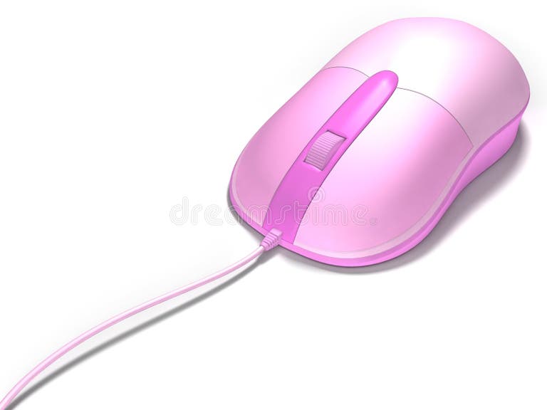 Pink Computer Mouse Stock Illustrations – 4,484 Pink Computer Mouse ...
