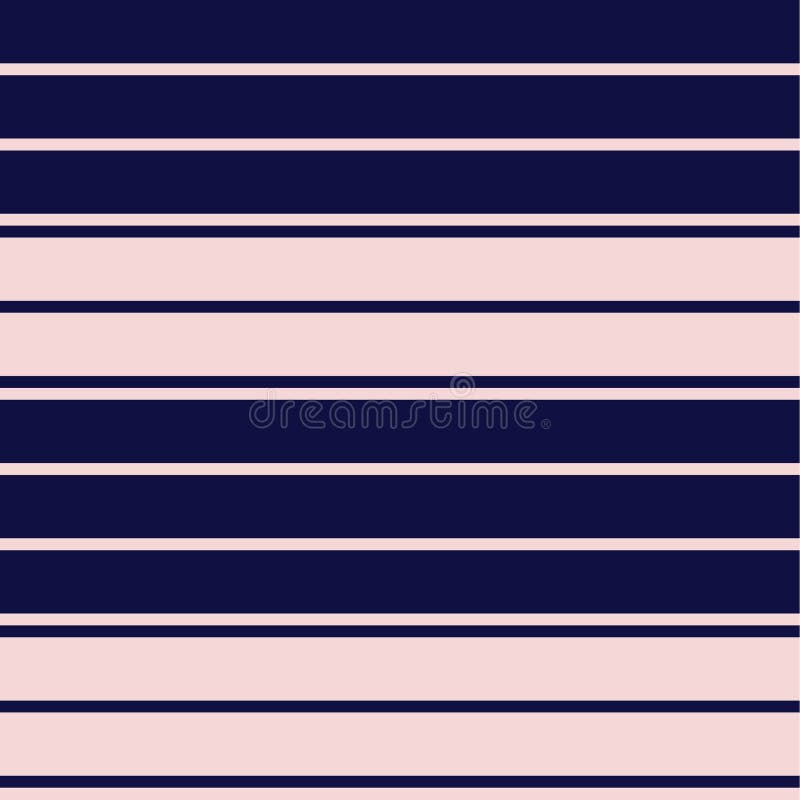 Pink and Navy Stripe Seamless Pattern Background in Horizontal Style ...