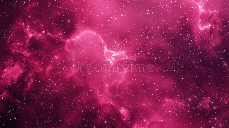 Pink Nebula in Space stock image. Image of nebula, astronomy - 366963909