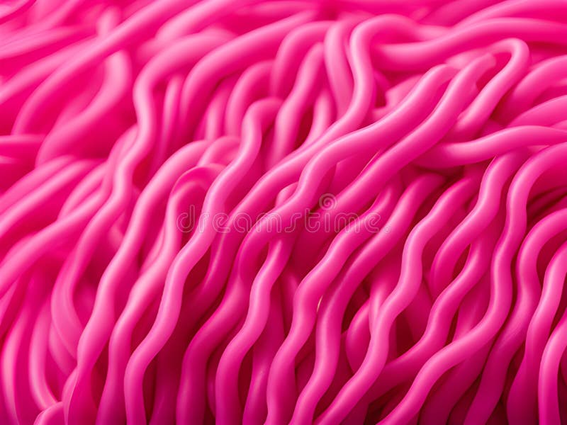 Pink Noodle Abstract Texture Background Stock Illustration ...