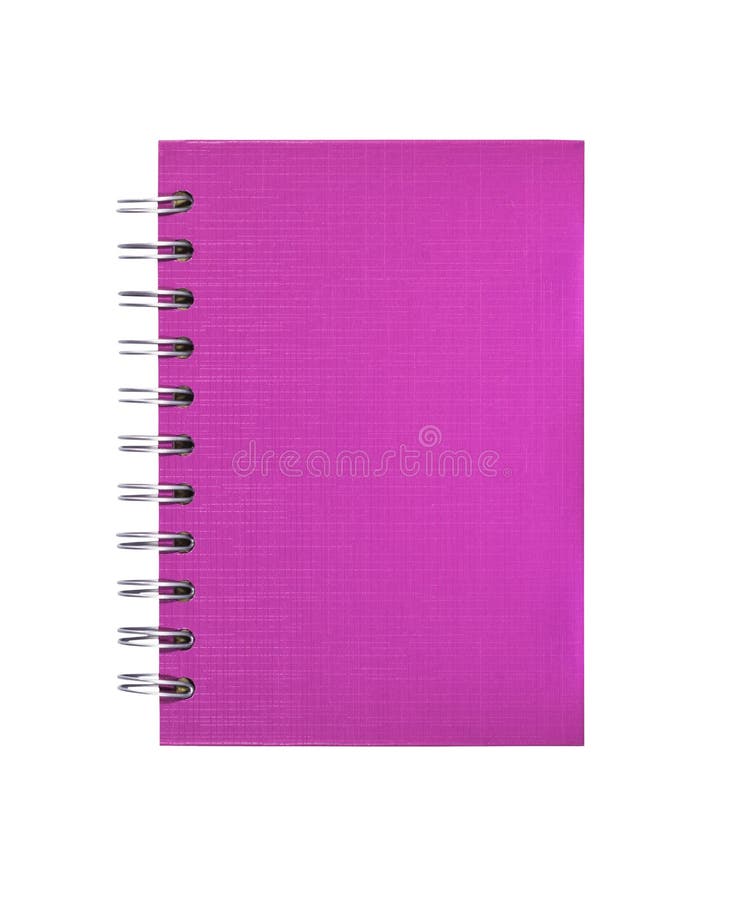 Pink notebook stock image. Image of meeting, notepad - 53698005