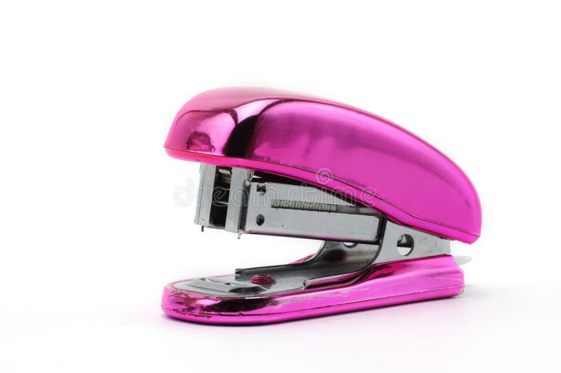 Office Stapler on a White Background Stock Photo - Image of office ...