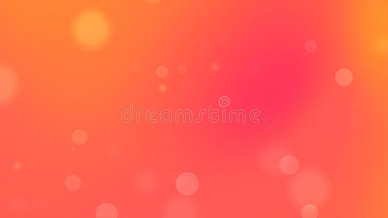 Pink and Orange Gradient Background Features Soft Glowing Circles Stock ...