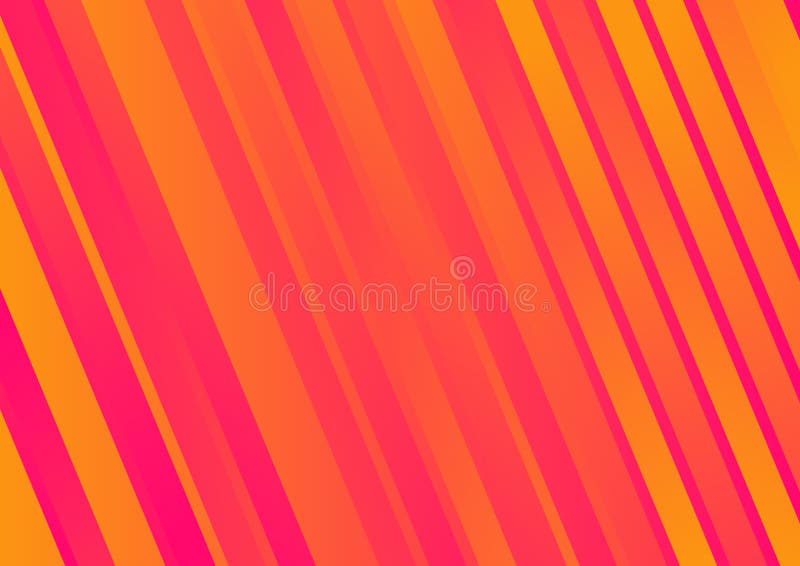 Pink and Orange Gradient Diagonal Lines Background Stock Vector ...