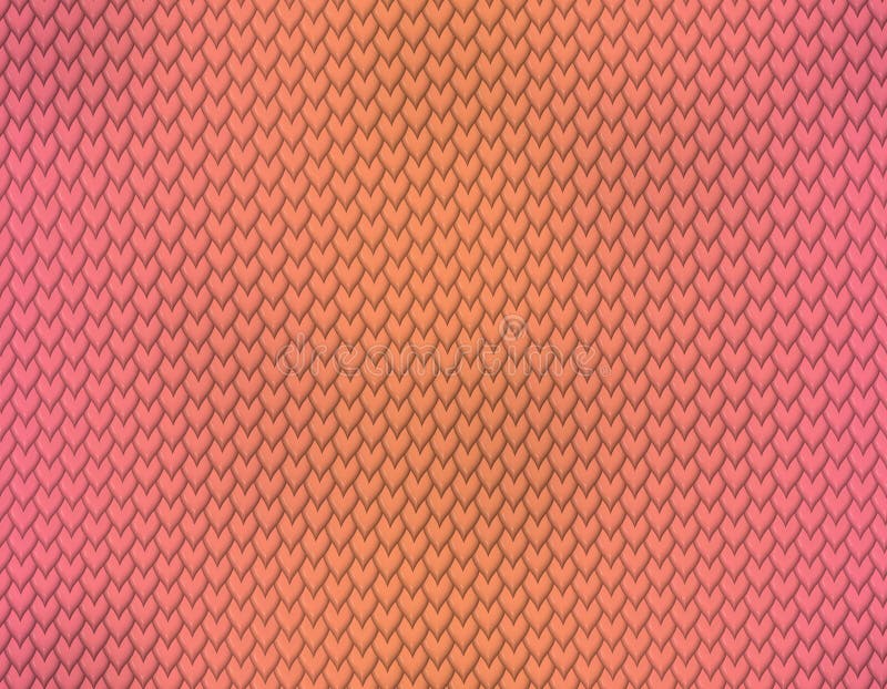 Pink and Orange Gradient Snake Skin Pattern, Short Shape Scale Stock ...