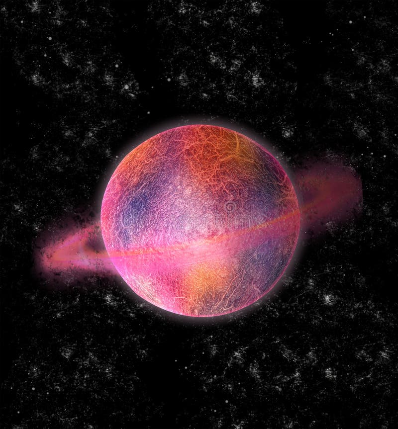 Pink Orange Saturn 3d Illustration Stock Illustrations – 13 Pink Orange ...