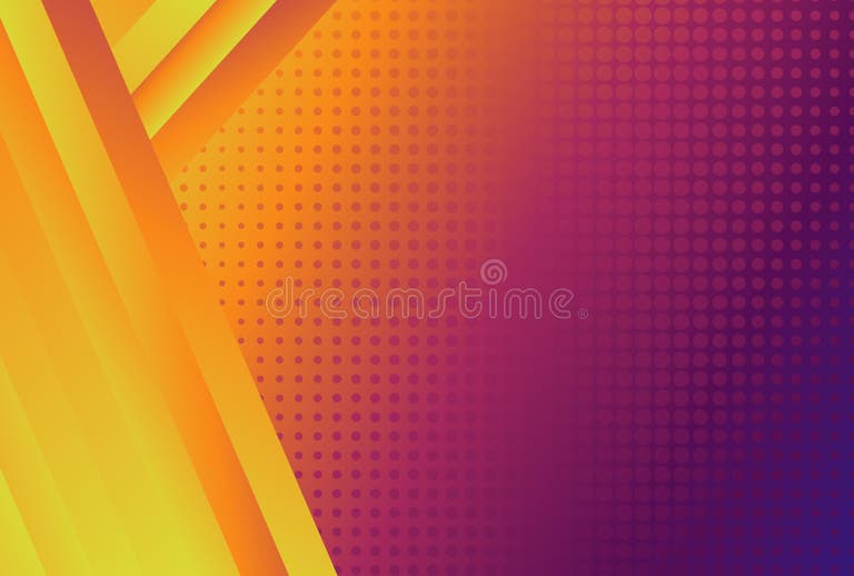 Pink Orange and Yellow Gradient Dot Pattern Background Vector Image ...