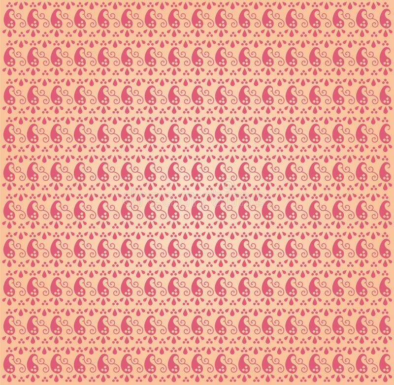 Funky Pink Asian Henna Background Stock Vector - Illustration of ethnic ...