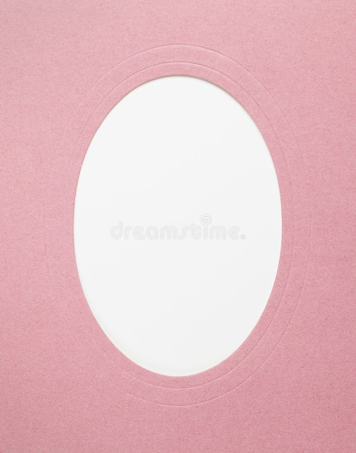 Pink Oval Frame stock photo. Image of frame, rectangle - 324524574