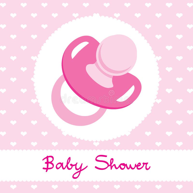 Pink Pacifier Design stock vector. Illustration of pacifier - 29396687