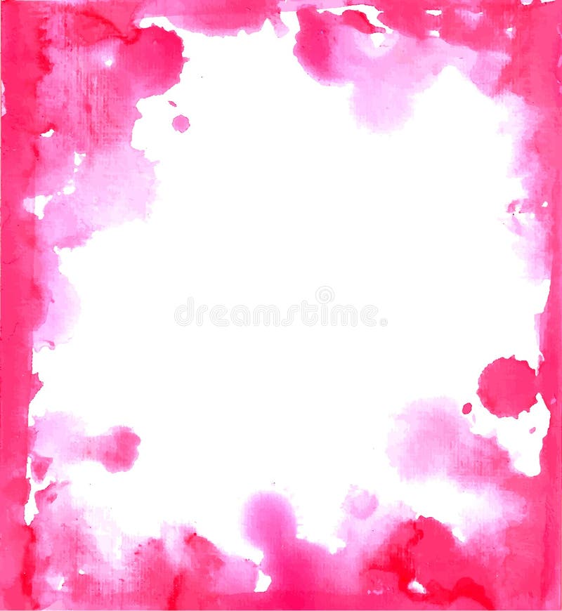 Pink paint grunge frame stock vector. Illustration of design - 48616985