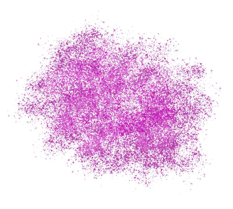 Pink Paint Splash on White Background. Vector Illustration . EPS10 ...