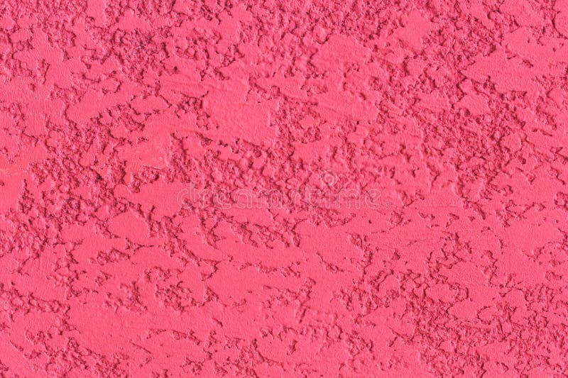 Pink Paint Texture Plaster Wall Rough Stucco Background Solid Abstract ...
