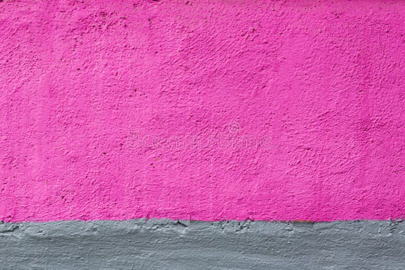 Pink painted cement wall. stock image. Image of abstract - 110822901