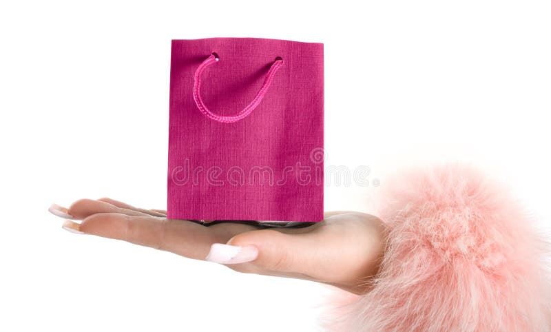 Pink Frilly Purse stock photo. Image of closed, purse - 3930396
