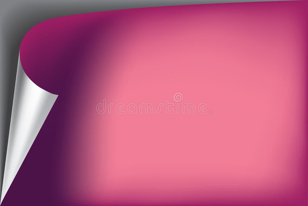 The Pink Paper Roll Background Stock Vector - Illustration of roll ...