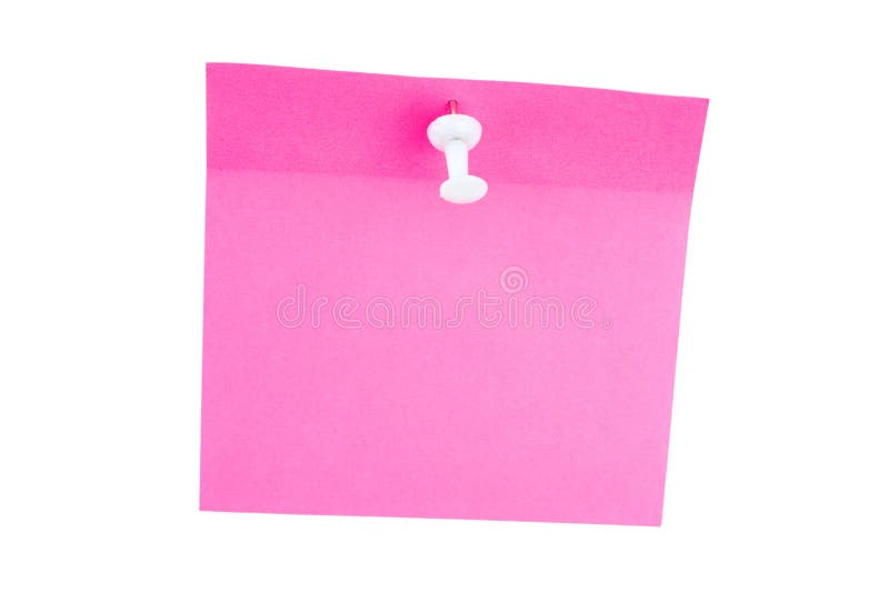 182 Pink Paper Sheet Pinned Stock Photos - Free & Royalty-Free Stock ...