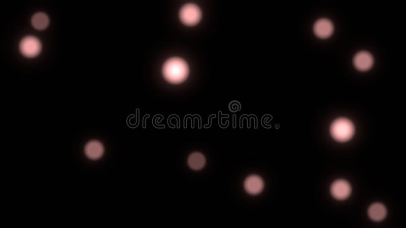 Pink Particles Connected To Each Other on a Purple. 3D Rendering Stock ...