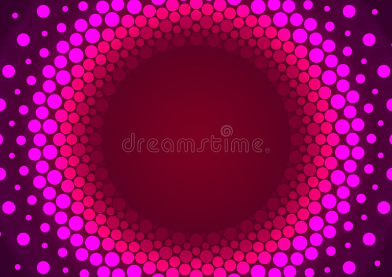 Pink Particles Orbit stock illustration. Illustration of orbital - 40714195