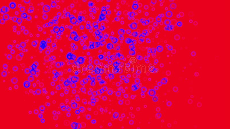 Pink Particles Splash on a Dark Red Background, Creating a Warm and ...