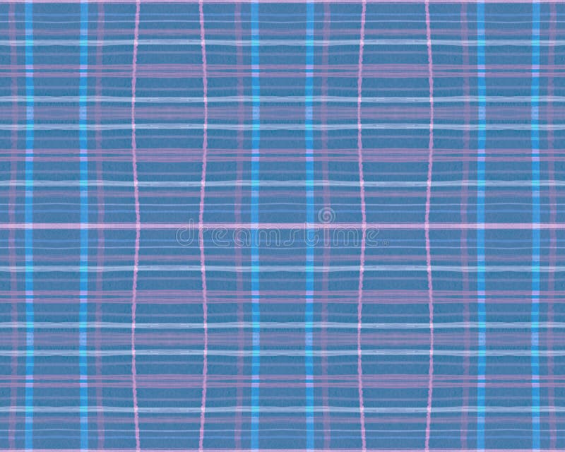Pink Pastel Check. Seamless Plaid Pattern Stock Illustration ...