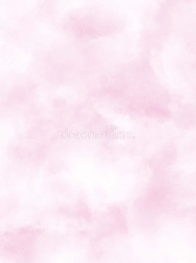 Pink Pastel Cloudy Sky Texture Background Stock Illustration ...