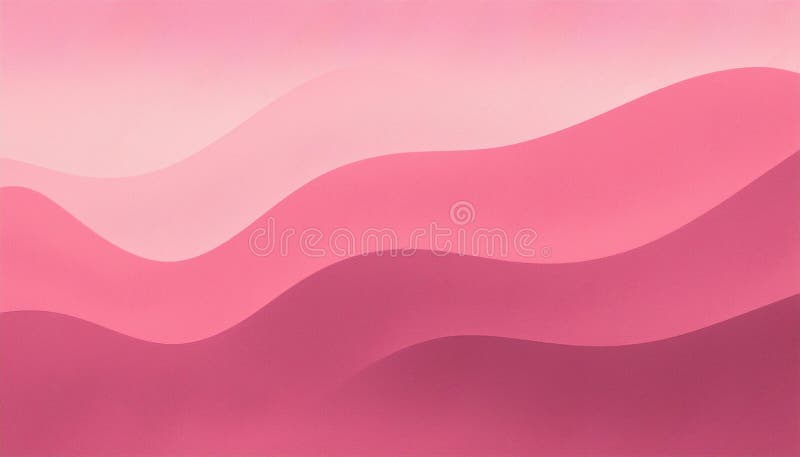Pink Pastel Color Gradient Background, Blurred Stripes Wave Pattern ...