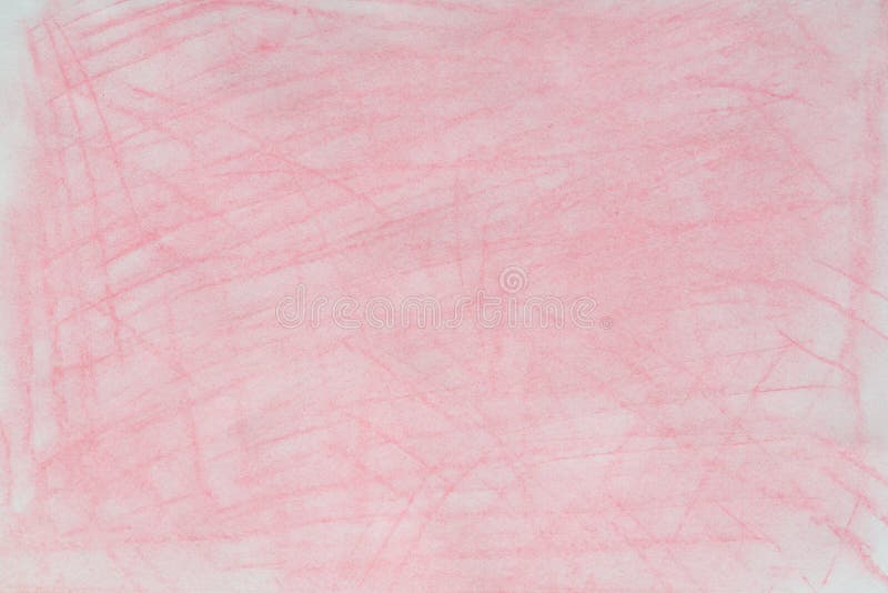 Pink Pastel Crayon Background Texture on White Paper Stock Image ...