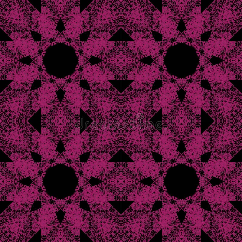 Pink lace pattern stock image. Image of abstract, complex - 125885619