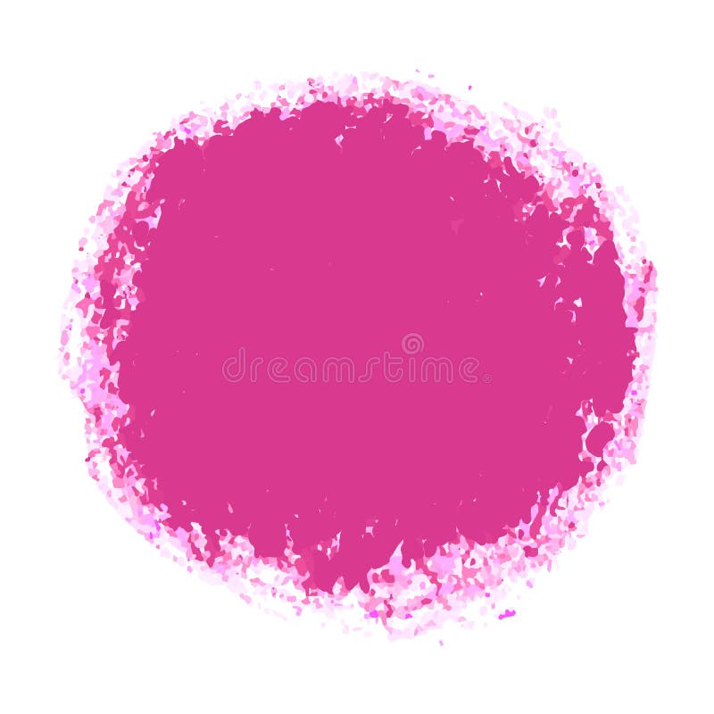 Pink Pen Scribble Texture Stain Isolated on White Background Stock ...
