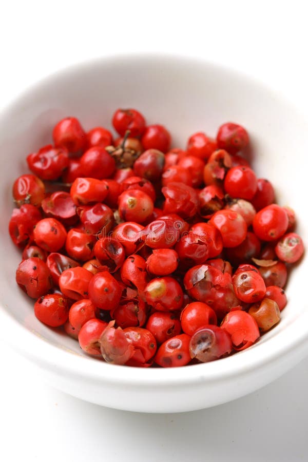 Pink Pepper stock photo. Image of close, grain, spice - 44346186