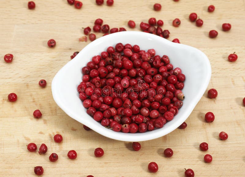 Pink Pepper, Schinus Terebinthifolius, Berries Stock Photo - Image of ...