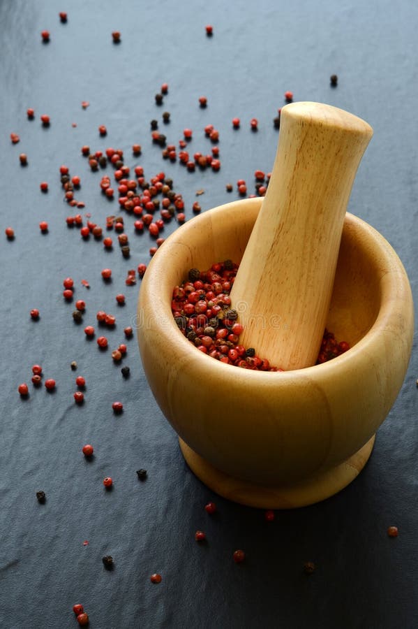 Pink pepper stock image. Image of closeup, organic, full - 36049933