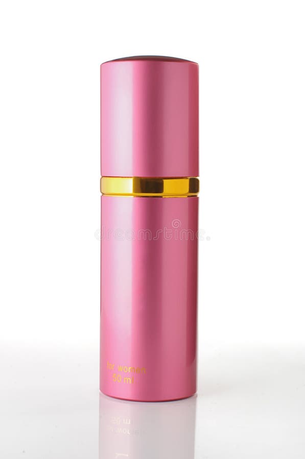 Pink Perfume Bottle Advertising Stock Photo - Image of odor ...
